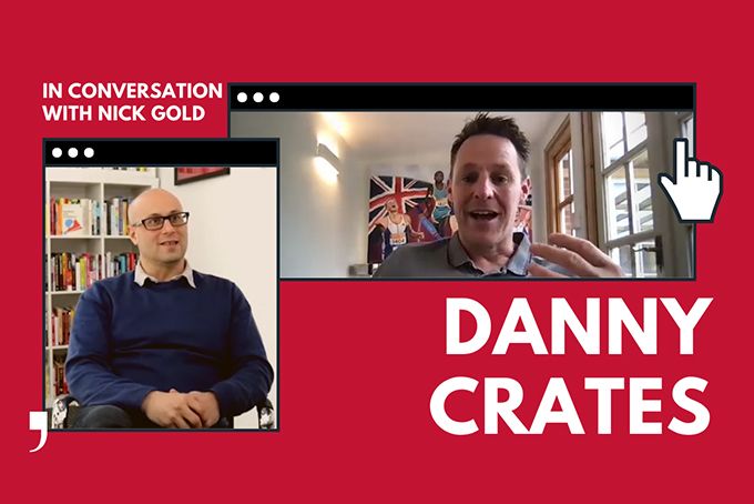 Paralympic Athlete Danny Crates In Conversation with Nick Gold ...